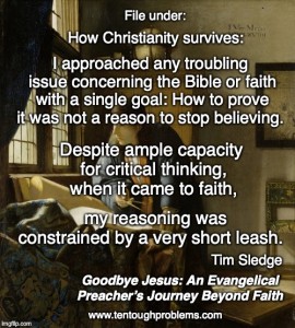 Tim Sledge – Quotes | Ten Tough Problems in Christian Belief: A Three ...